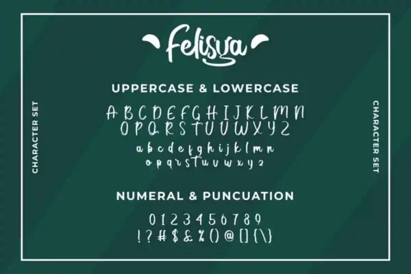 Felisya Calligraphy Font by Rais Project Studio