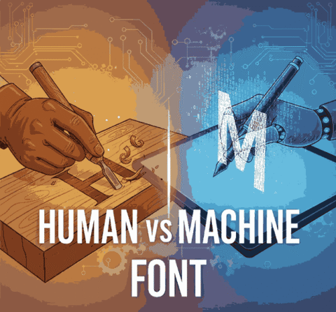 Human vs Machine Font Design: How AI and Designers Shape